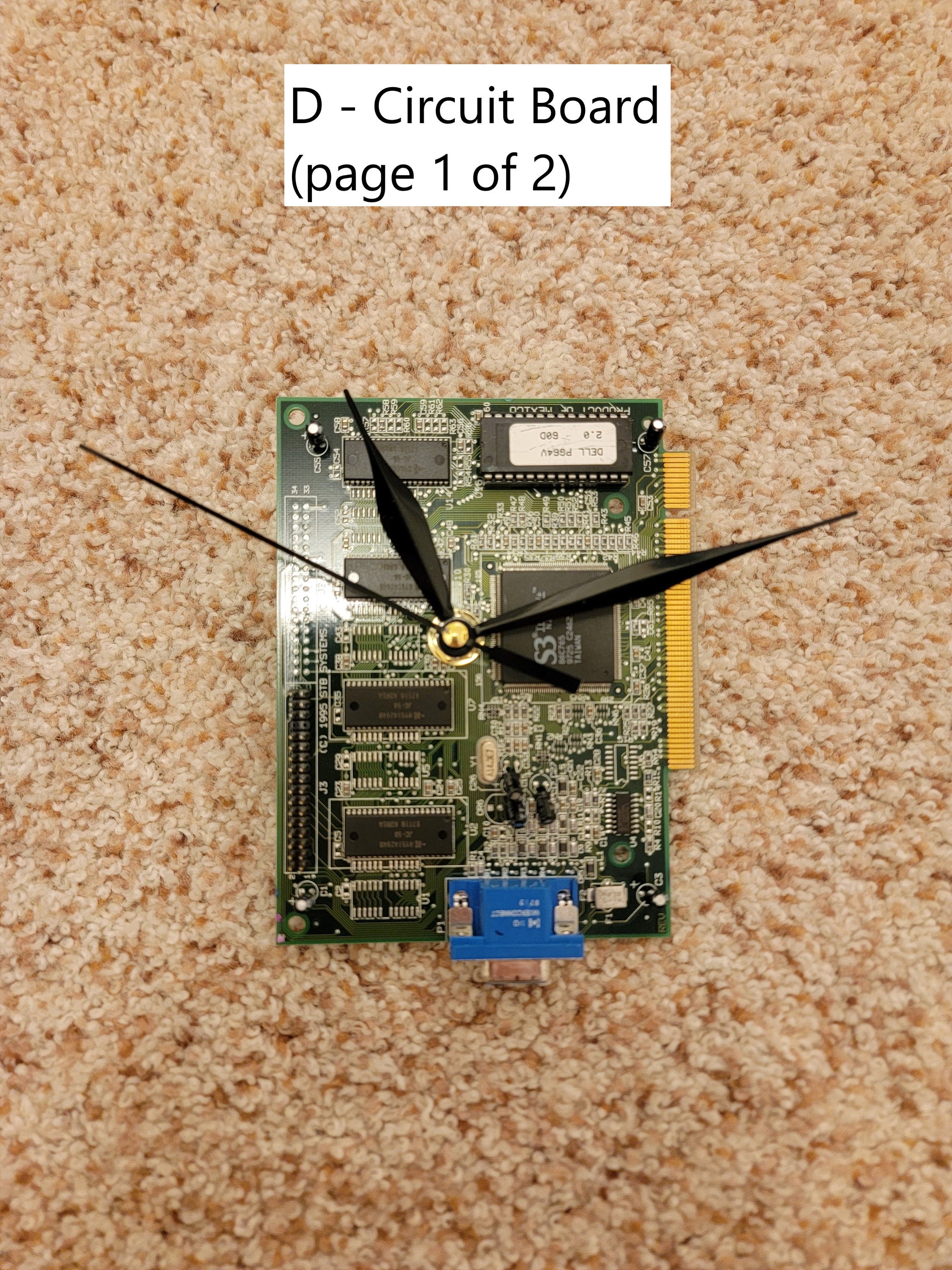 Circuit Board Clocks - Etsy