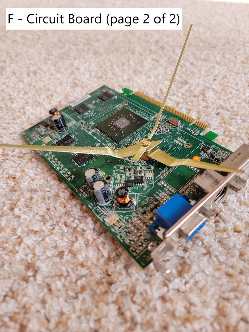 Circuit Board Clocks - Etsy