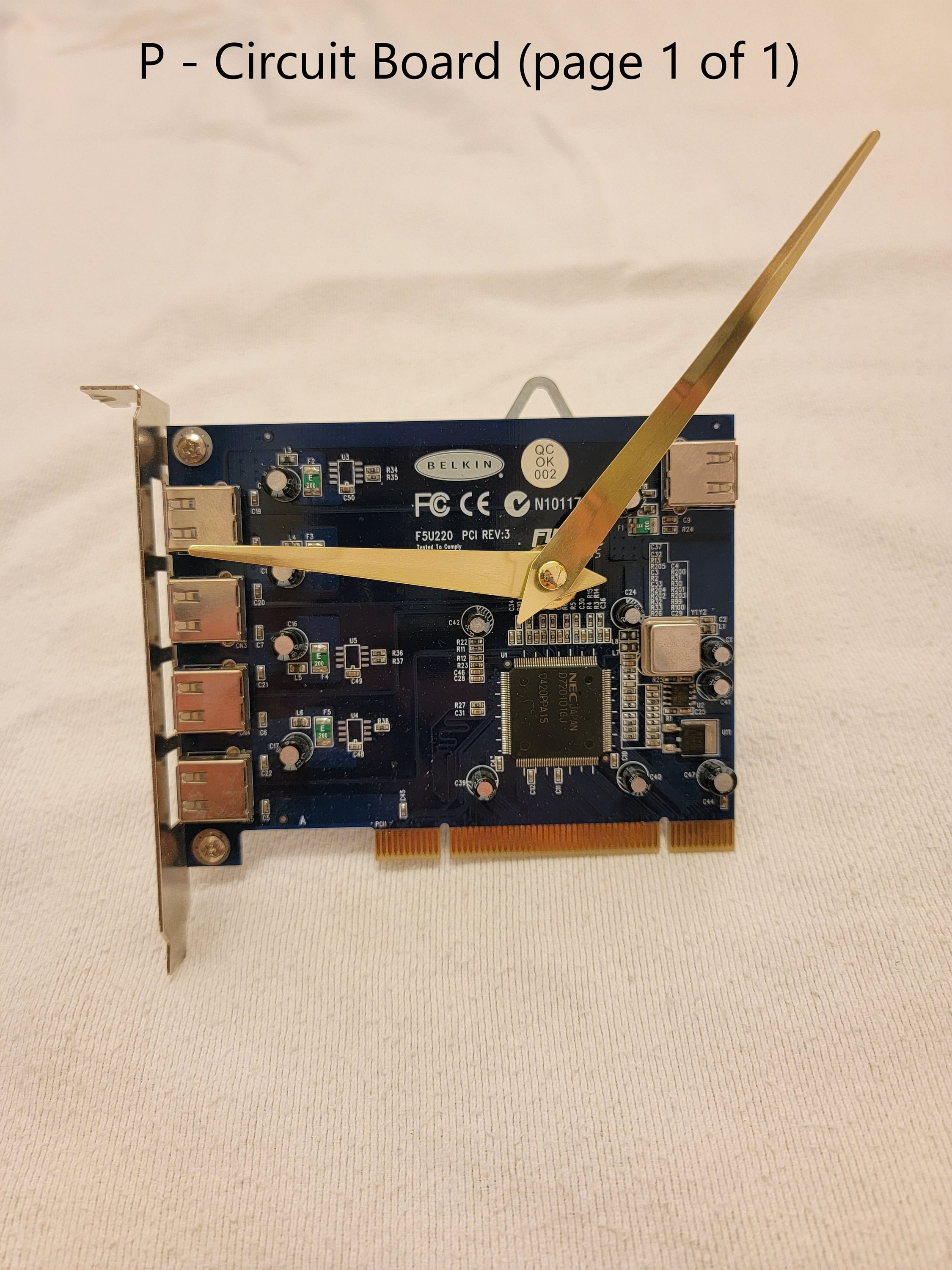 Circuit Board Clocks - Etsy