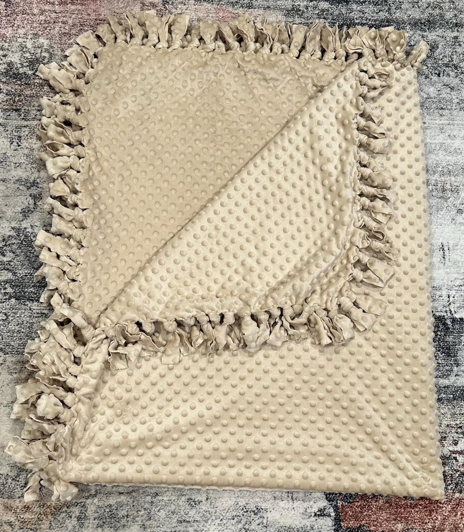 Custom Tie Knot Blanket - Etsy