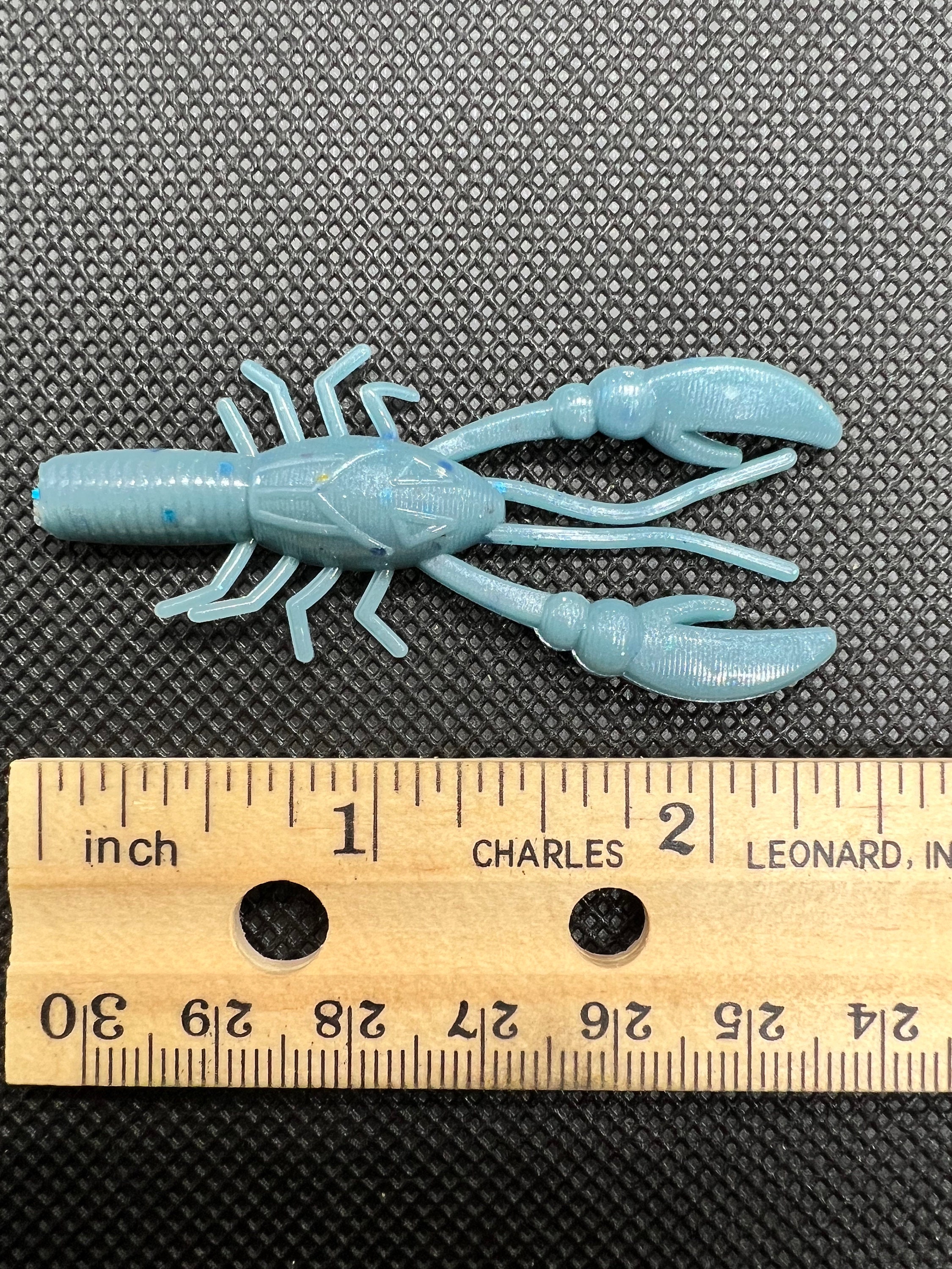 2.5 Inch Dead Eye Craw, 4 per Package. - Etsy