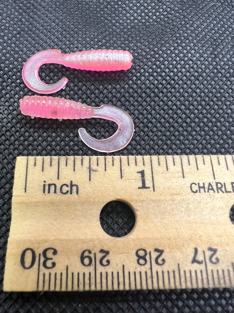 1 Inch Single Tail Grub, 10 per Package - Etsy