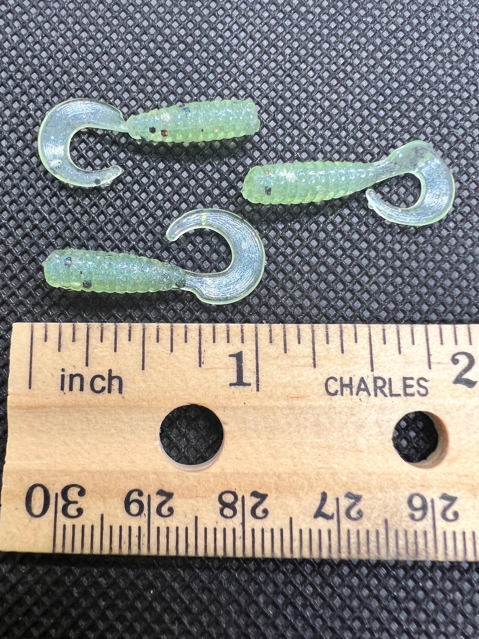 1 Inch Single Tail Grub, 10 per Package - Etsy
