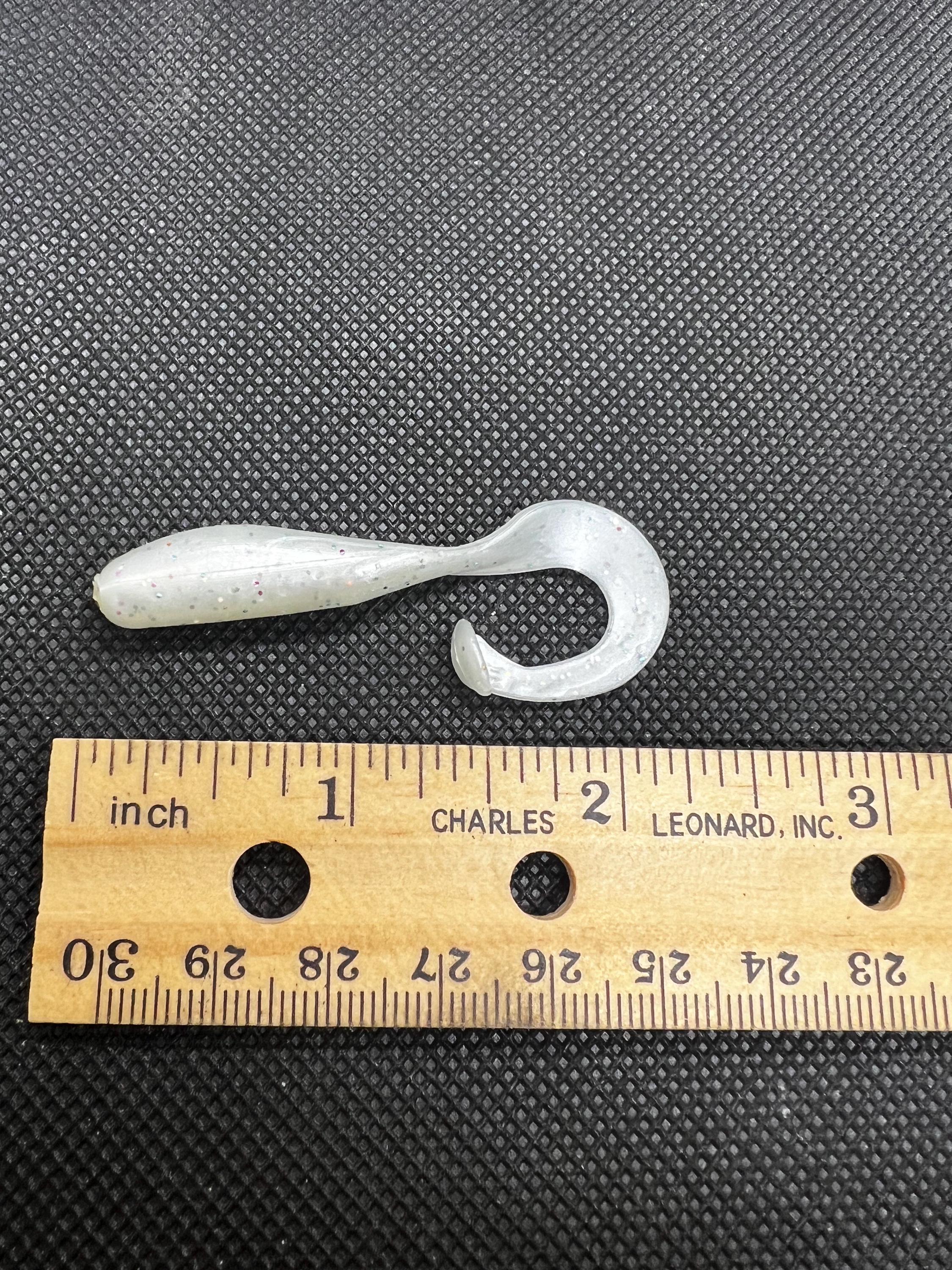 2.25" Curly Tail Grub, 10 per Package - Etsy