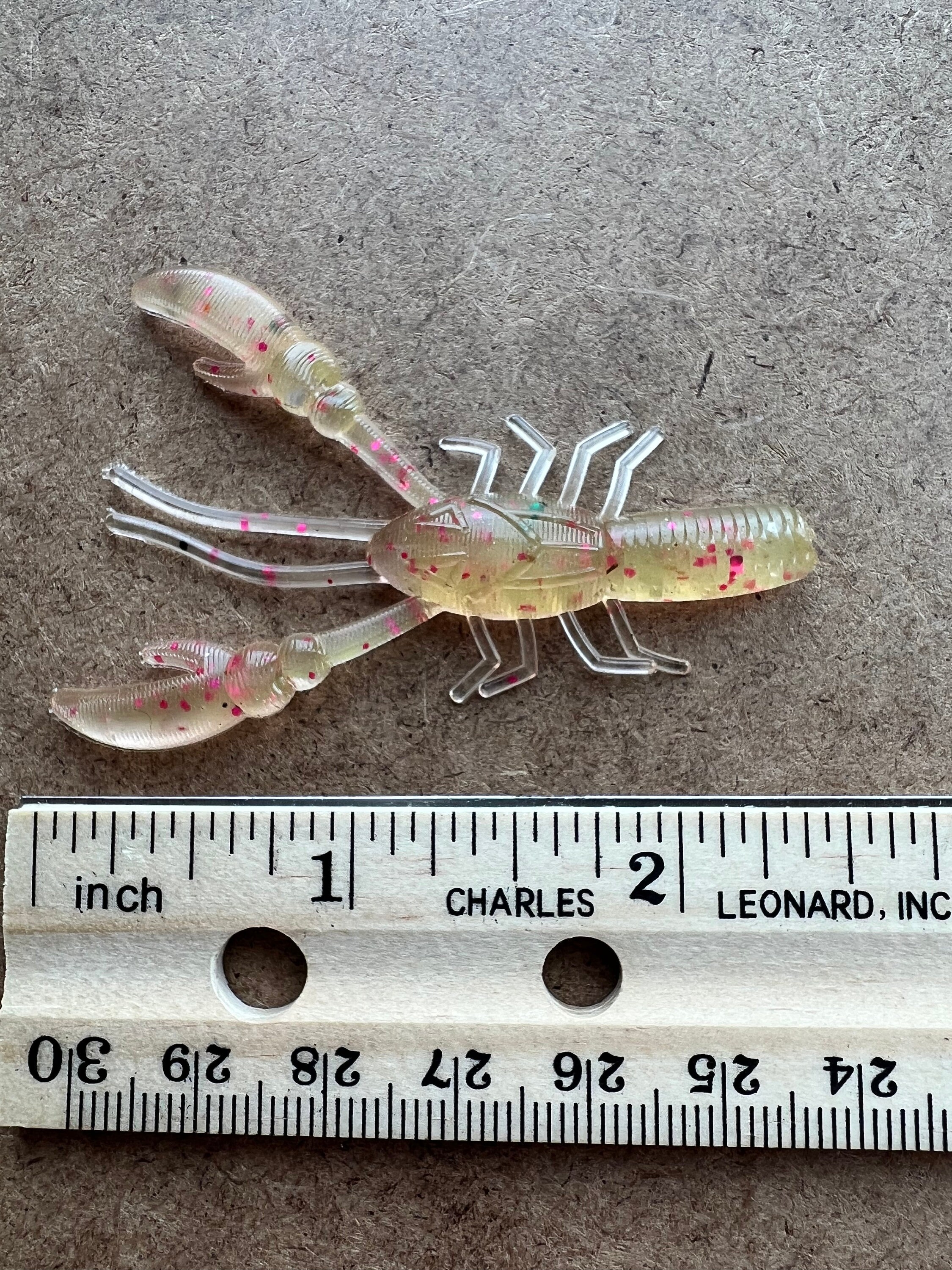 2.5 Inch Dead Eye Craw 4 per Package. - Etsy