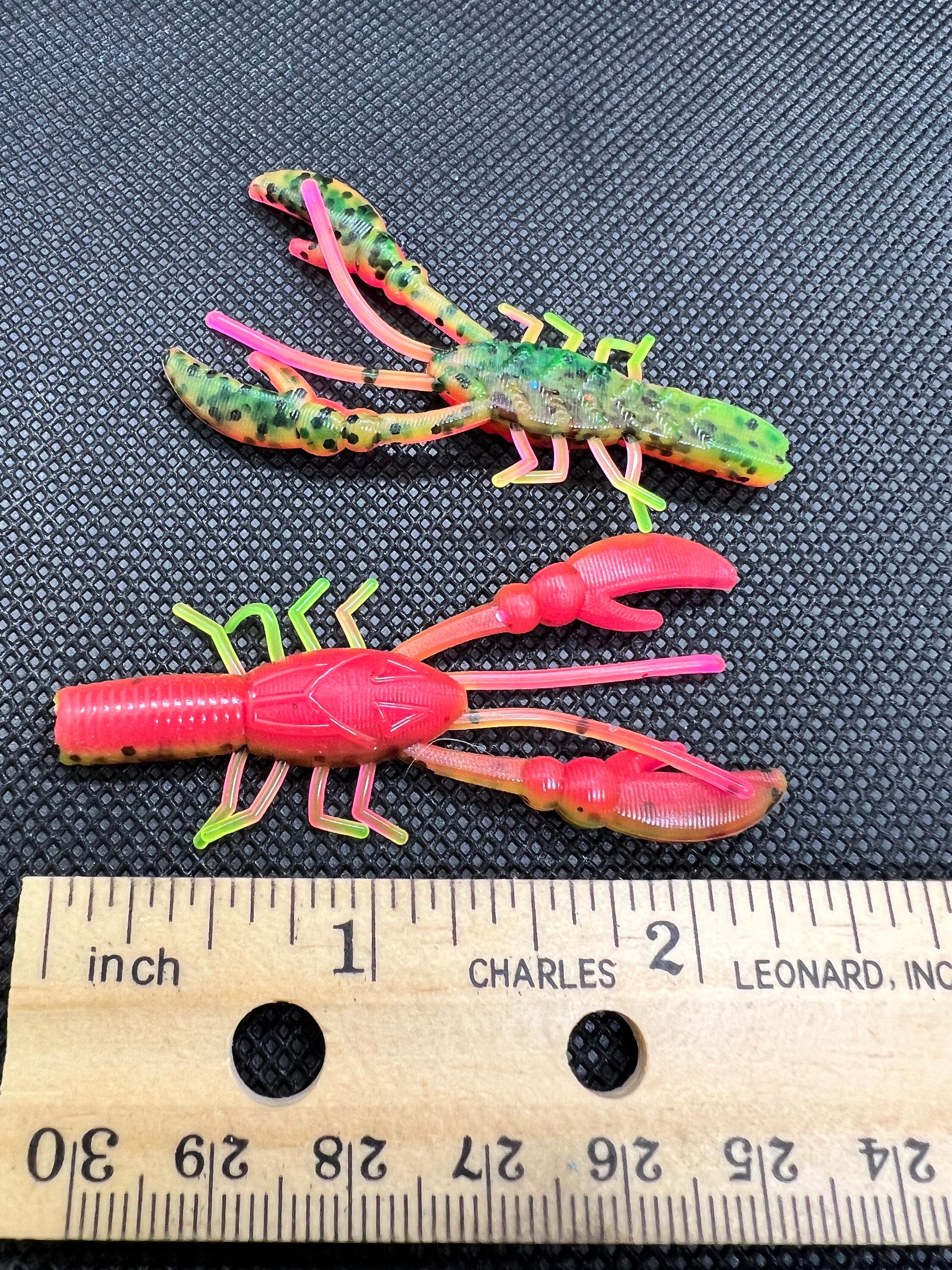 2.5 Inch Dead Eye Craw, 4 per Package. - Etsy
