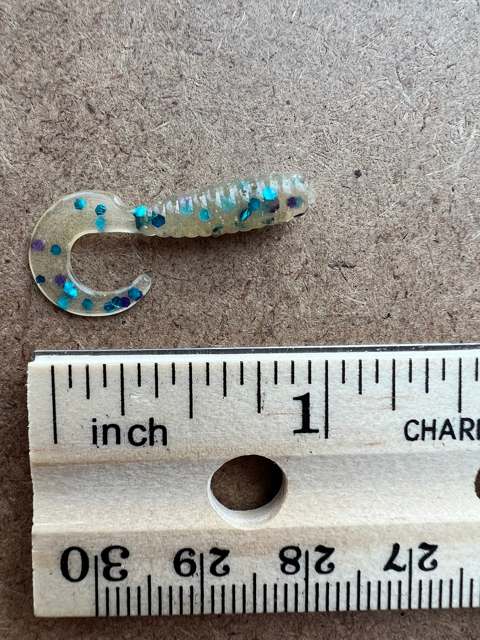 1 Inch Single Tail Grub, 10 per Package - Etsy
