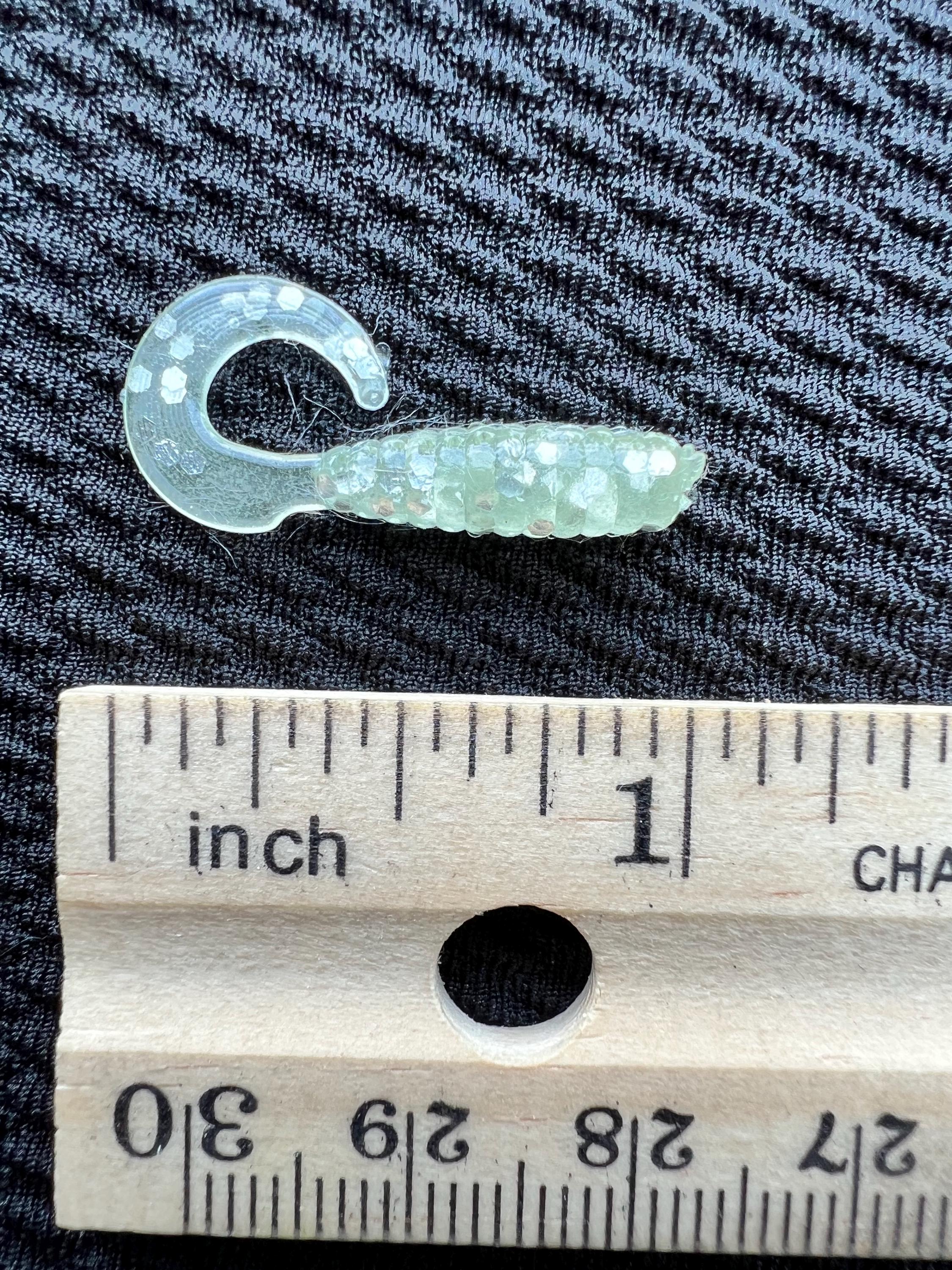 1 Inch Single Tail Grub, 10 per Package - Etsy