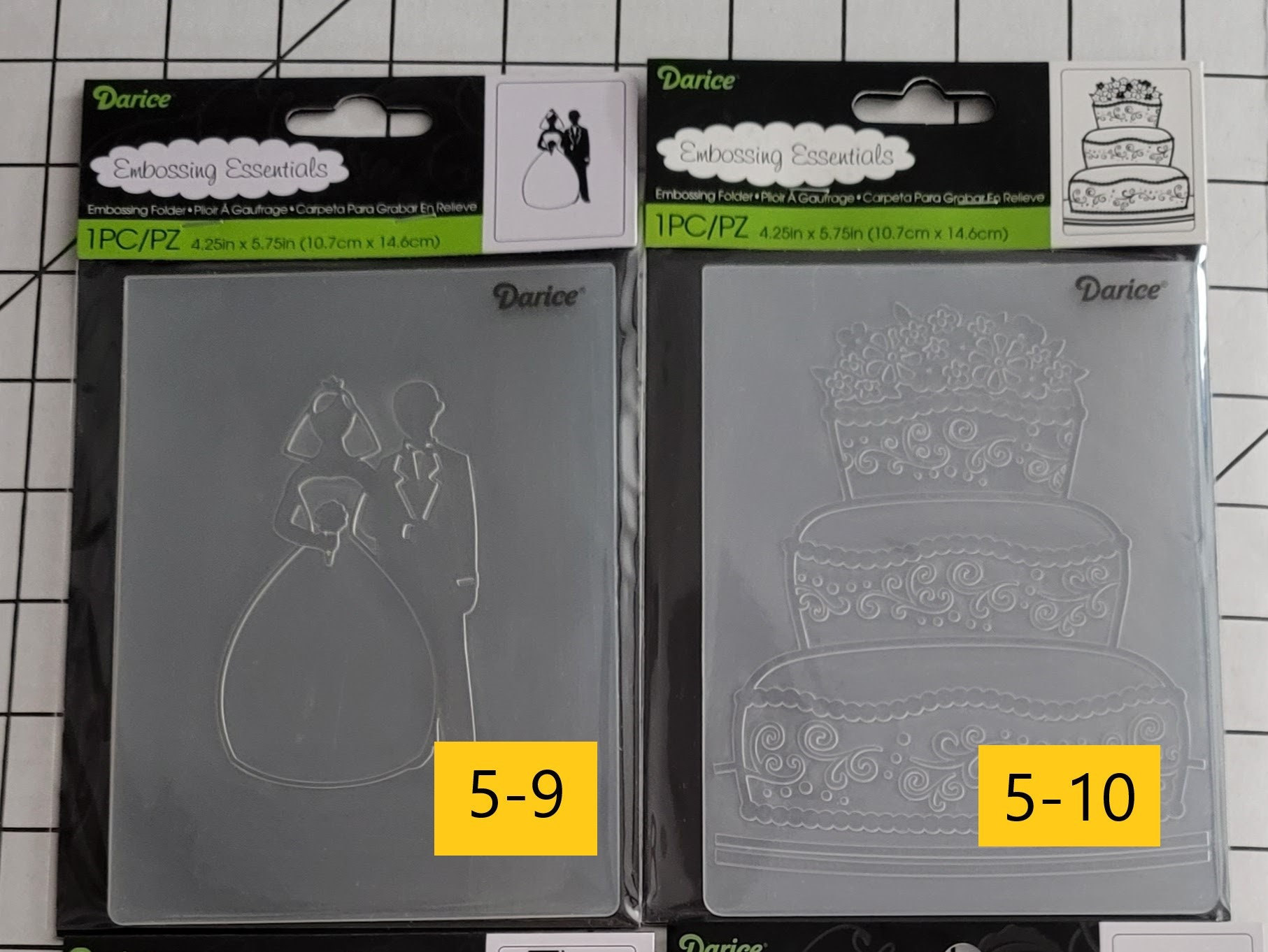 Darice Embossing Folders: Scrapbooking Cardmaking Paper Crafts - Etsy