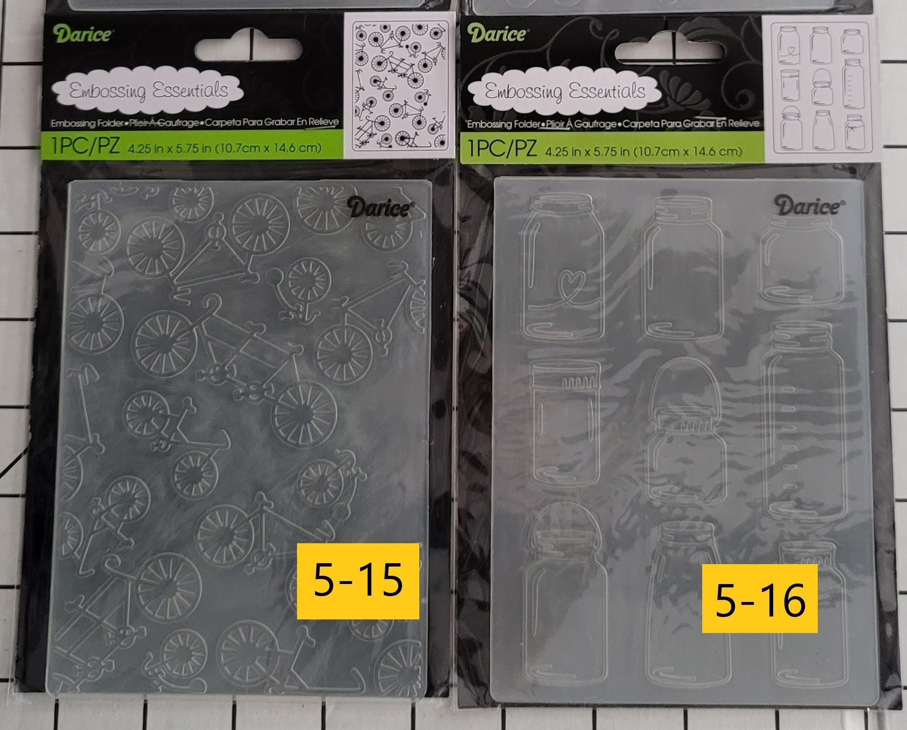 Darice Embossing Folders: Scrapbooking Cardmaking Paper Crafts - Etsy