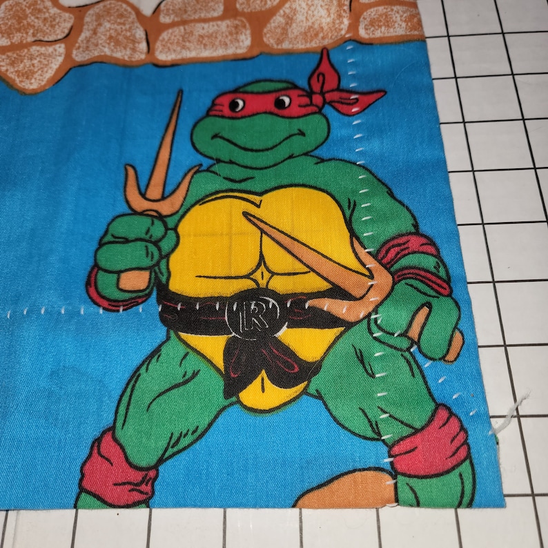 TMNT Curtain Panels: Teenage Mutant Ninja Turtles Decor, Vintage 1988 ...