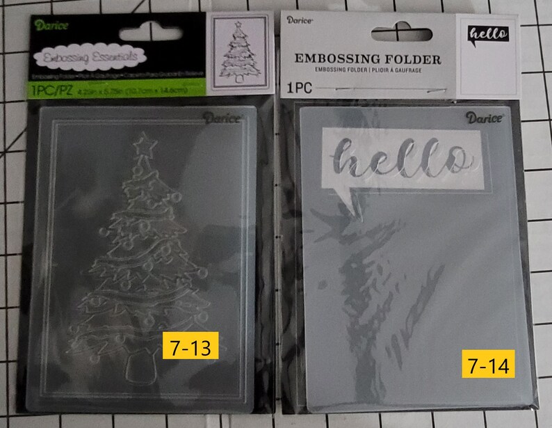 Darice Border Embossing Folders, Darice Embossing Folders NIP ...