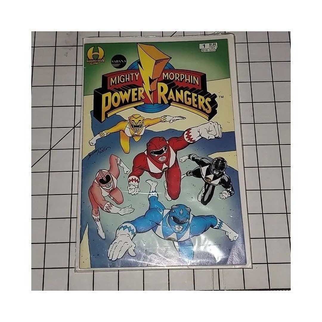 Vintage Satan's Mighty Morphin Power Rangers Hamilton Comics NIP - Etsy