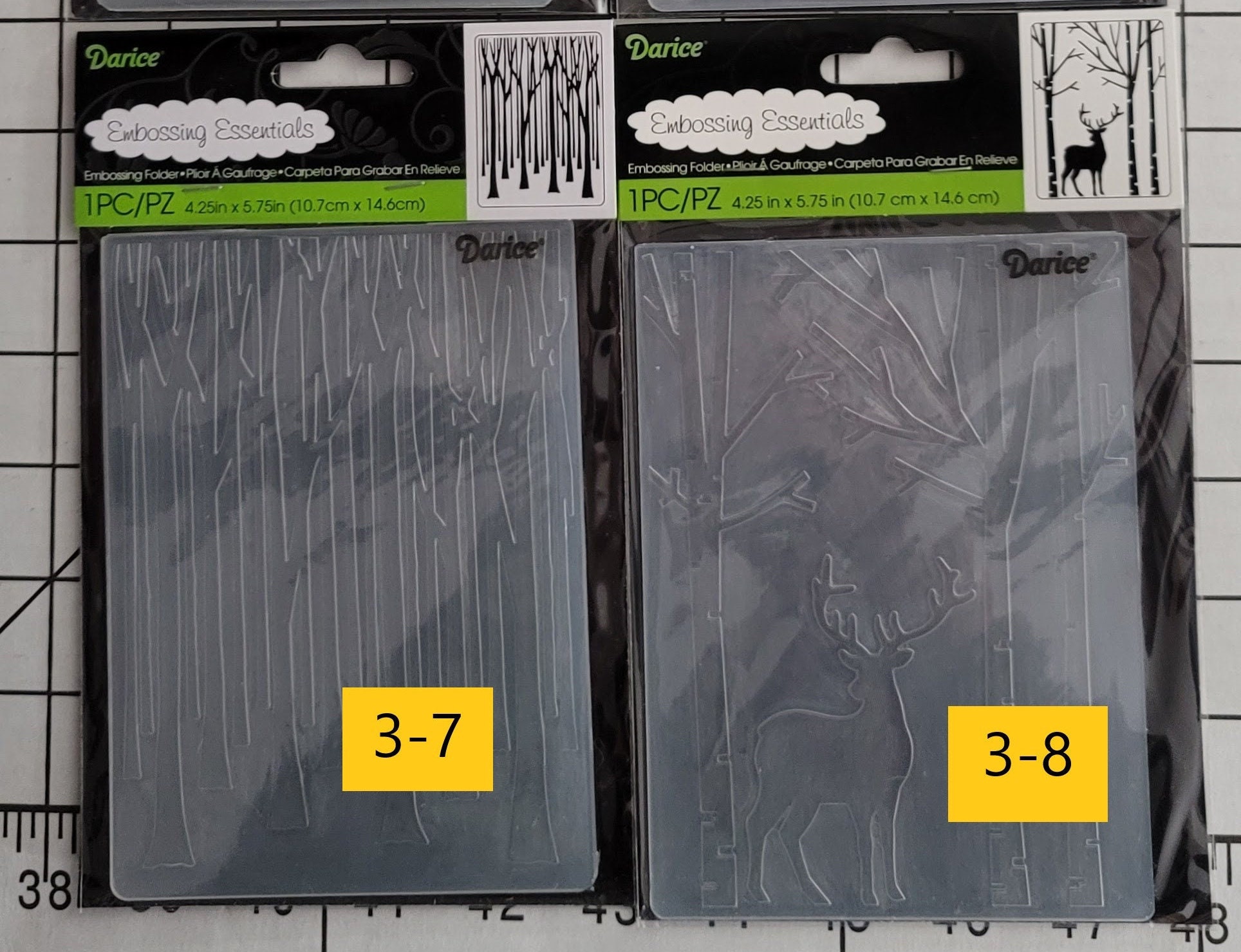 Border Embossing Folders, Choice of One Package, Darice Embossing ...