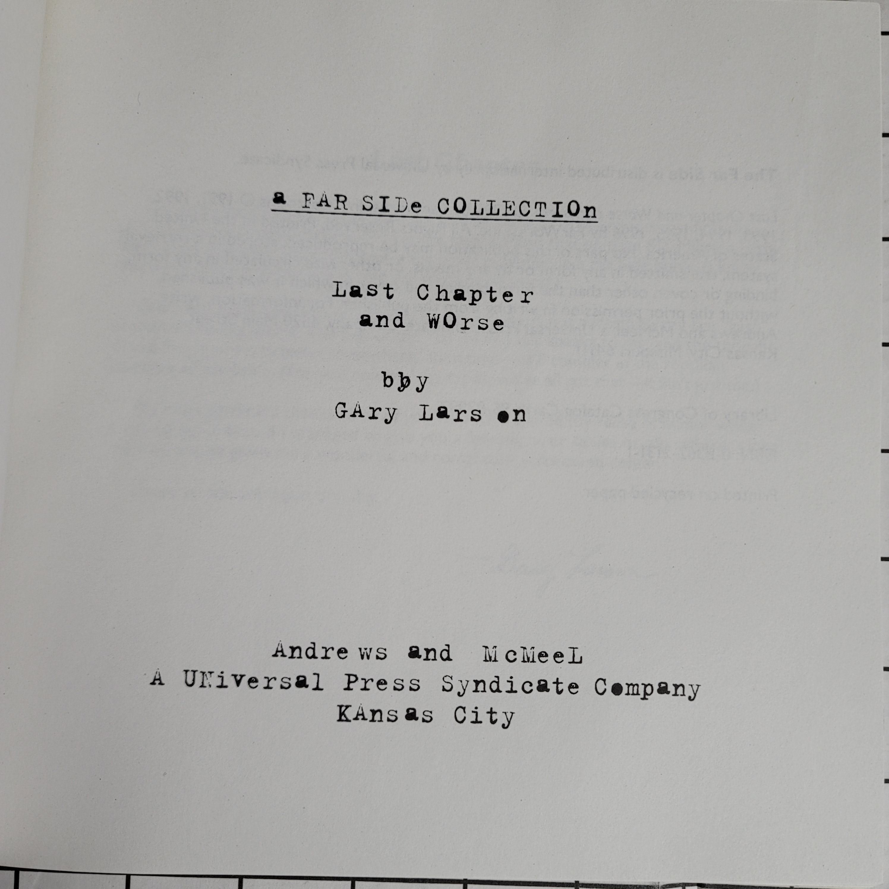 The Far Side Books by Gary Allen Vintage Paperback Cartoon Books ...