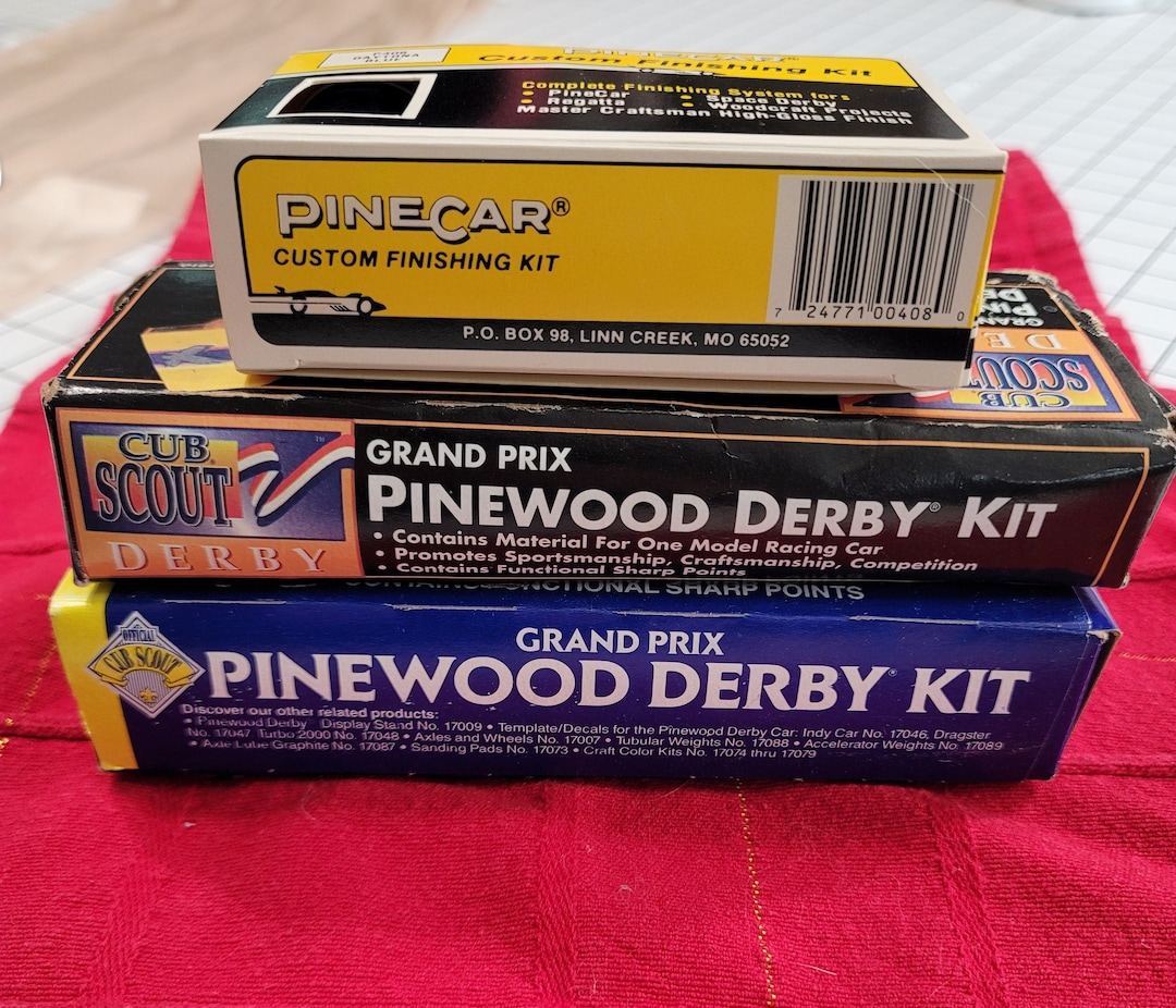 Custom for Ciara - New Kit, Boy Scouts of America Official Pinewood Derby Car Kits - Vintage ...