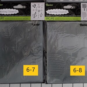 Darice Border Embossing Folder: Cardmaking Scrapbooking - Choice of ...