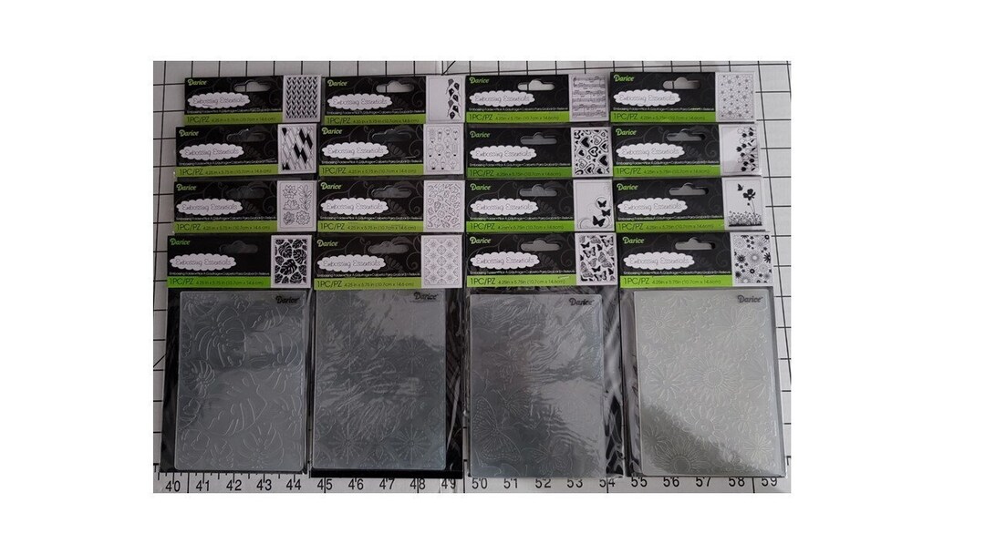 Darice Border Embossing Folders: Cardmaking & Scrapbooking - Etsy