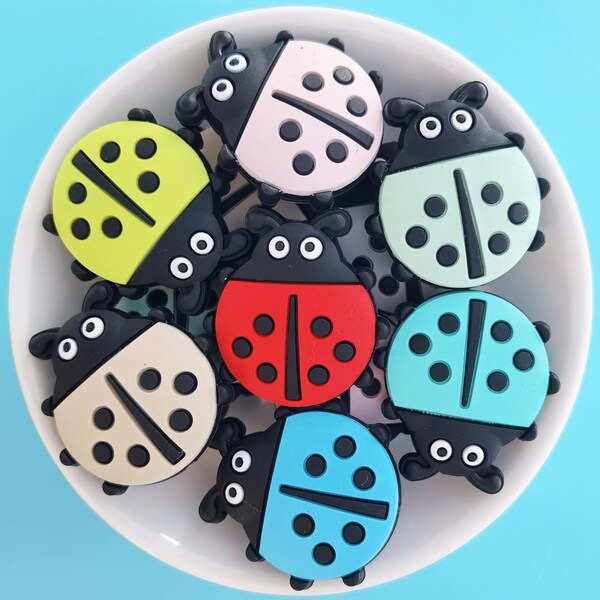Ladybug Beads - Etsy