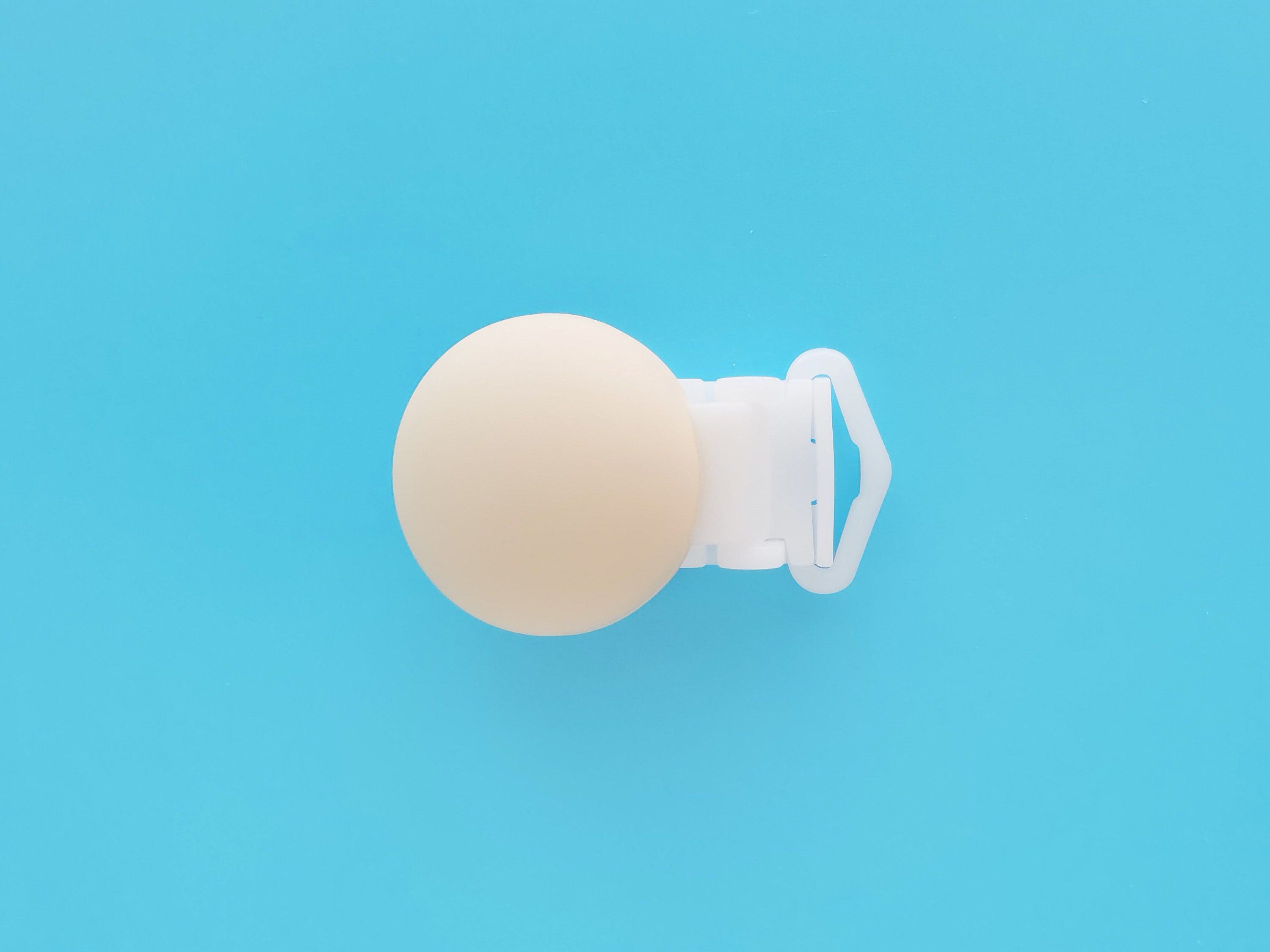 Round Silicone Pacifier Clip Silicone Pacifier Clasp - Etsy