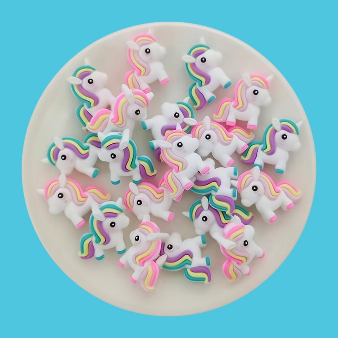3D Unicorn Focal Beads,3d Animal Silicone Beads,bulk Silicone Focal ...