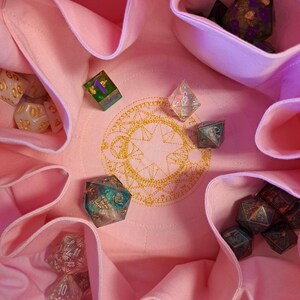 Card Captor Sakura Embroidered Dice Bag Anime Dice Pouch D&D Gifts ...