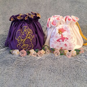Card Captor Sakura Embroidered Dice Bag Anime Dice Pouch D&D Gifts ...