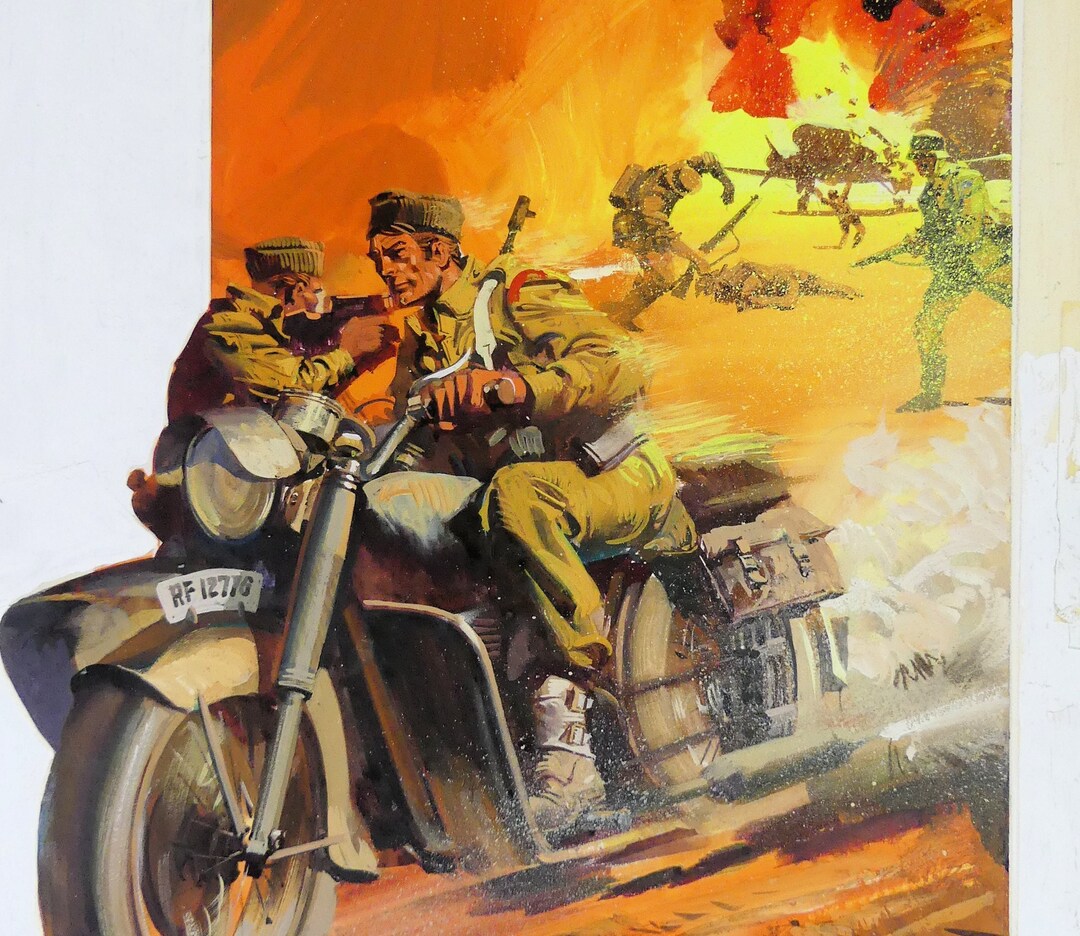 War Picture Library Original Cover Art Alessandro Biffignandi 1965 ...