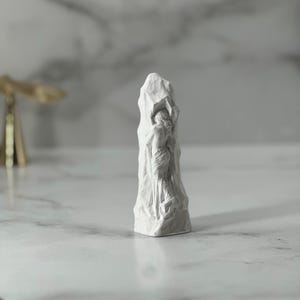 Figure of a Woman in Stone - Ceramic - Etsy