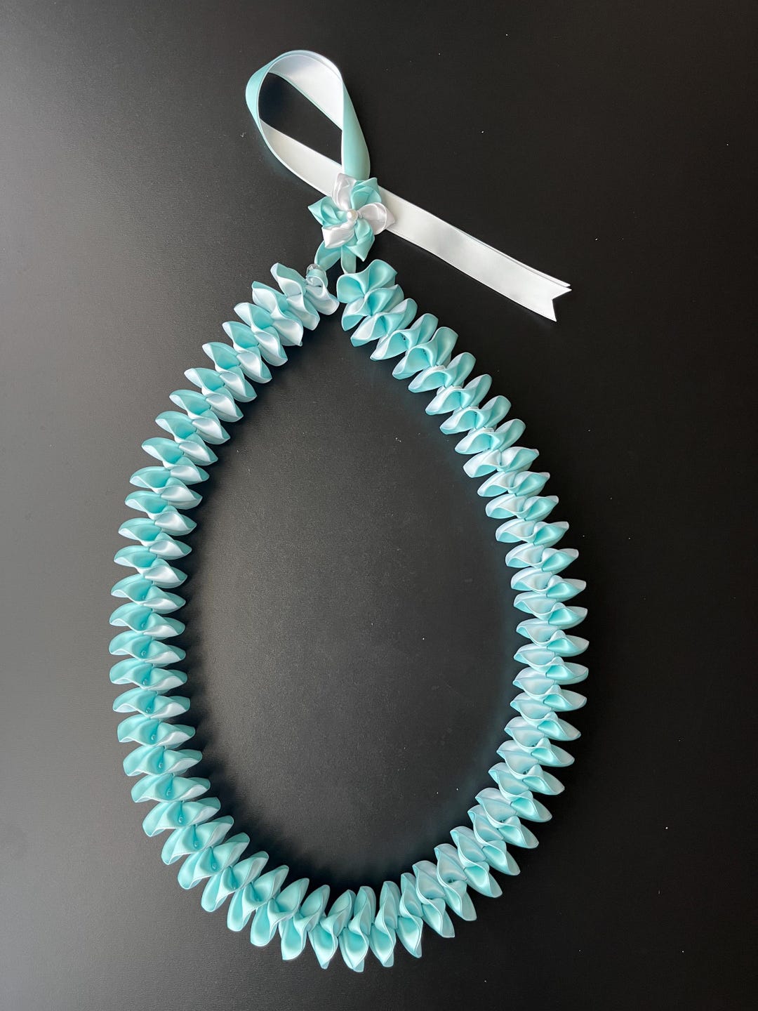 Custom Graduation Lei, Celebration Lei, Ribbon Lei, College Graduation ...