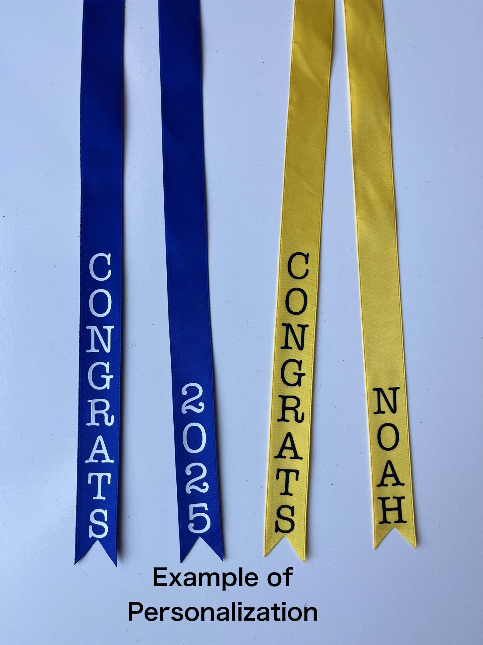Custom Graduation Lei, Celebration Lei, Ribbon Lei, College Graduation ...