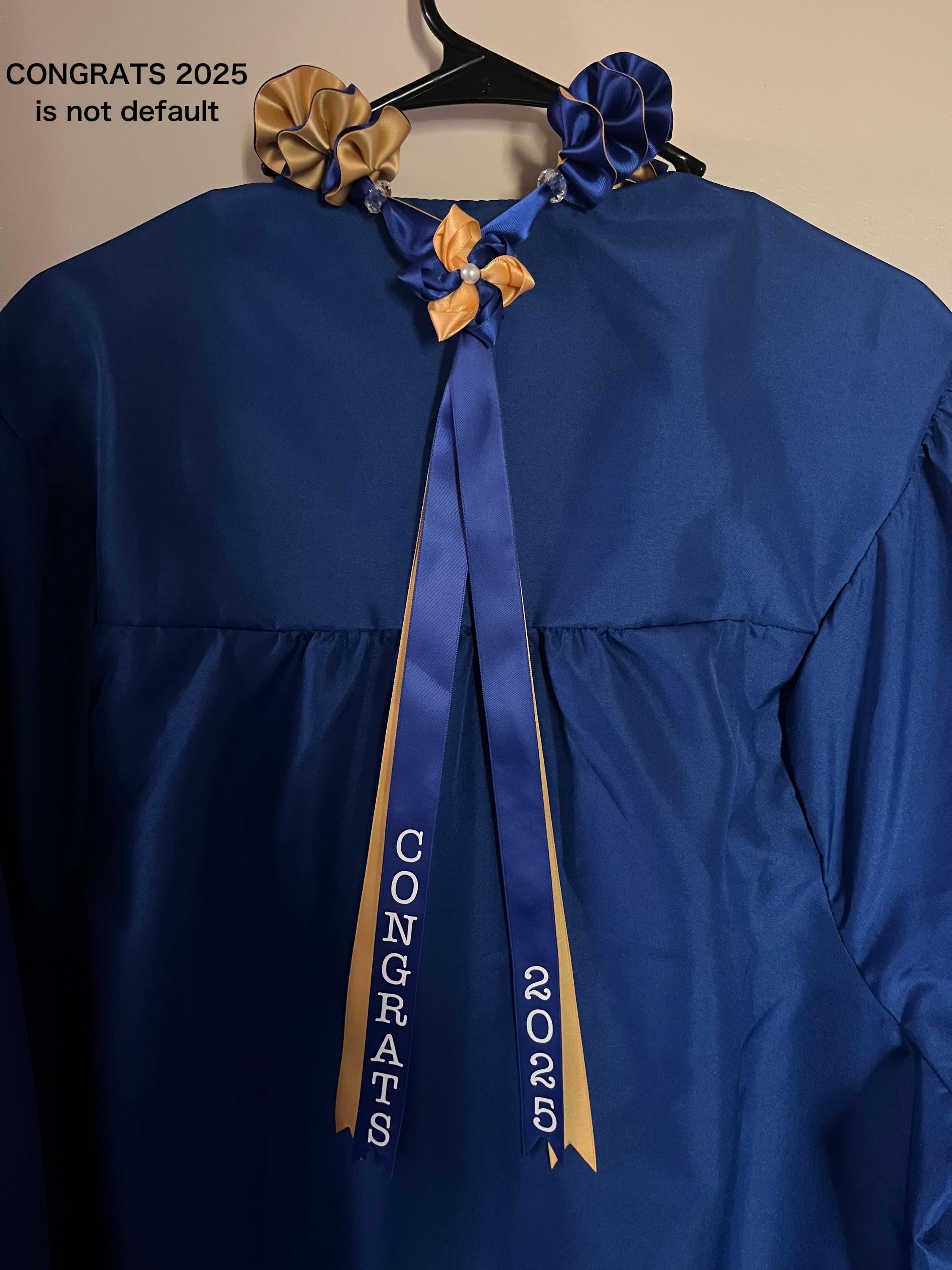 Custom Graduation Lei, Celebration Lei, Ribbon Lei, College Graduation ...