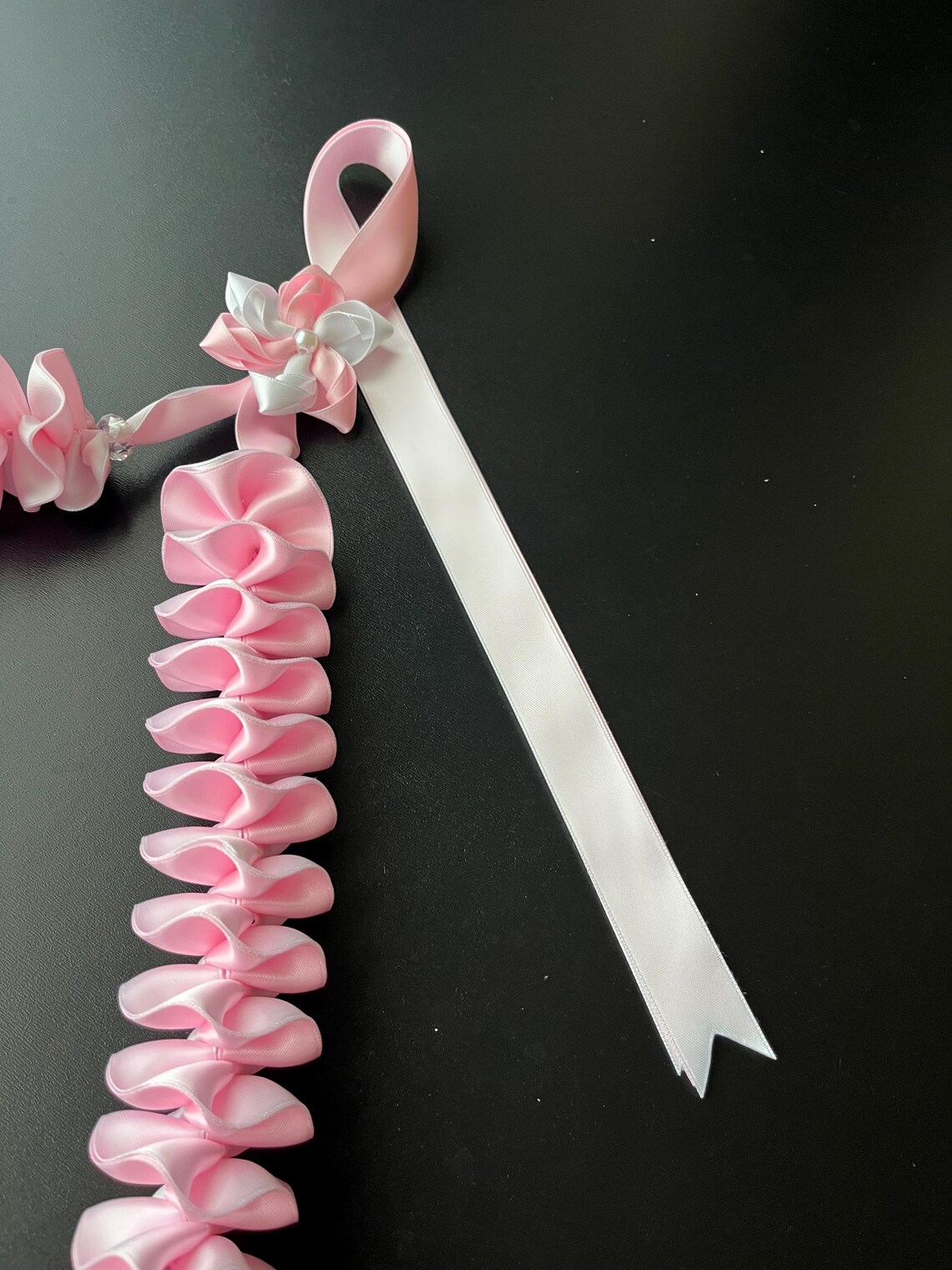 Custom Graduation Lei, Celebration Lei, Ribbon Lei, College Graduation ...