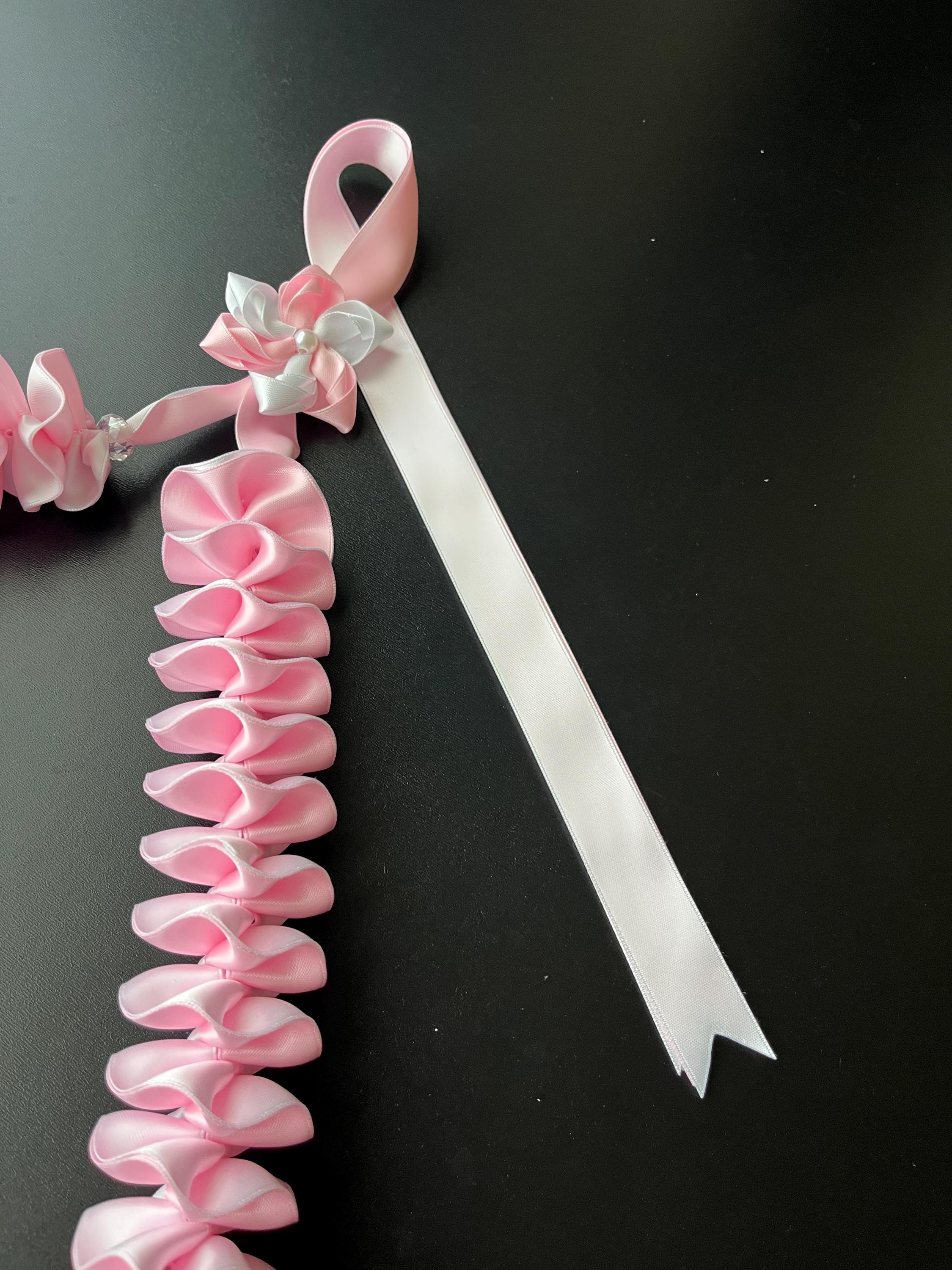 Custom Graduation Lei, Celebration Lei, Ribbon Lei, College Graduation ...