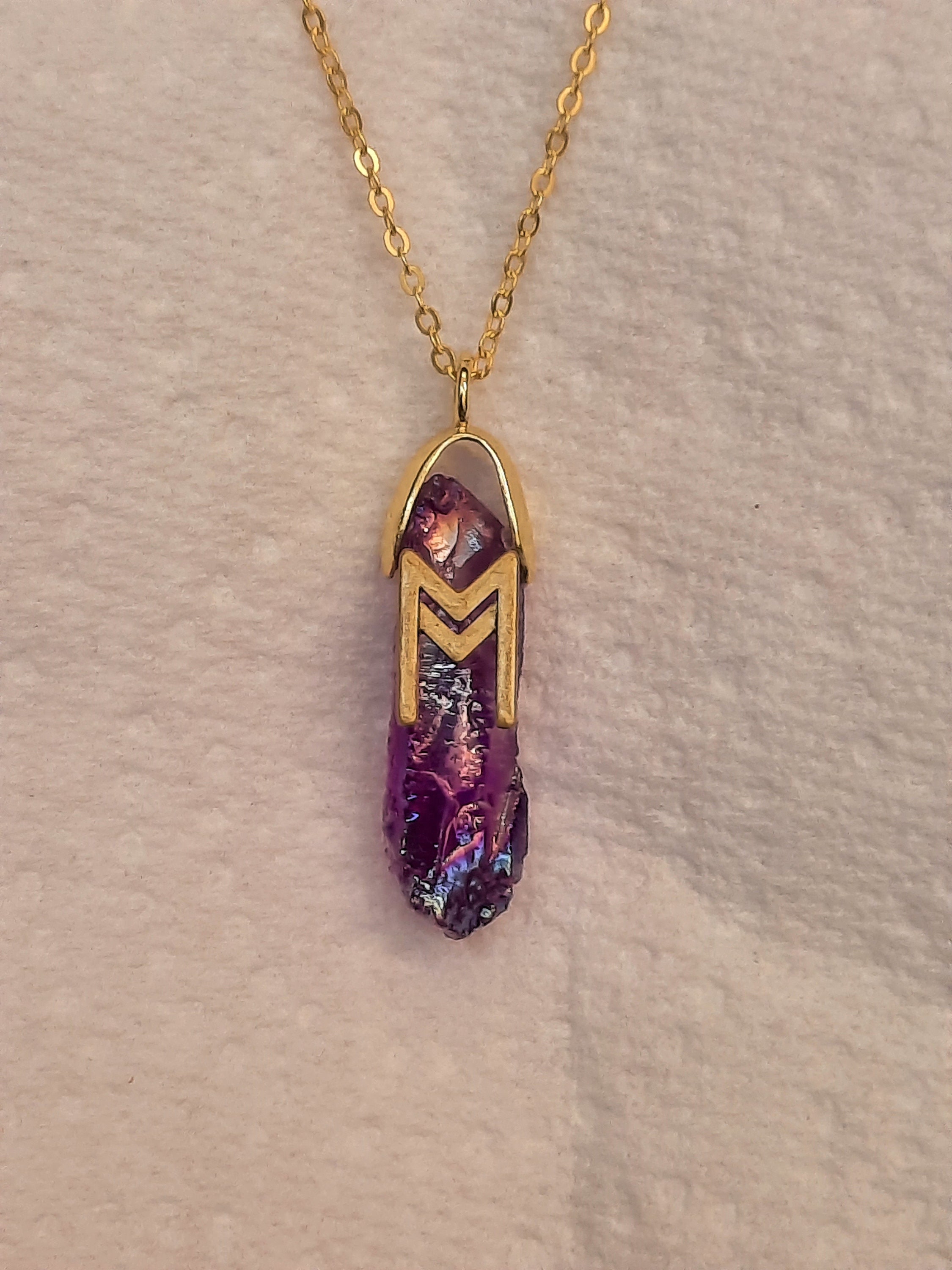 Scarlet Witch Inspired Protection Runes Quartz Crystal | Etsy UK