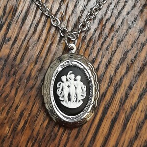 Agatha Harkness Three Goddess Locket Pendant With Necklace - Etsy