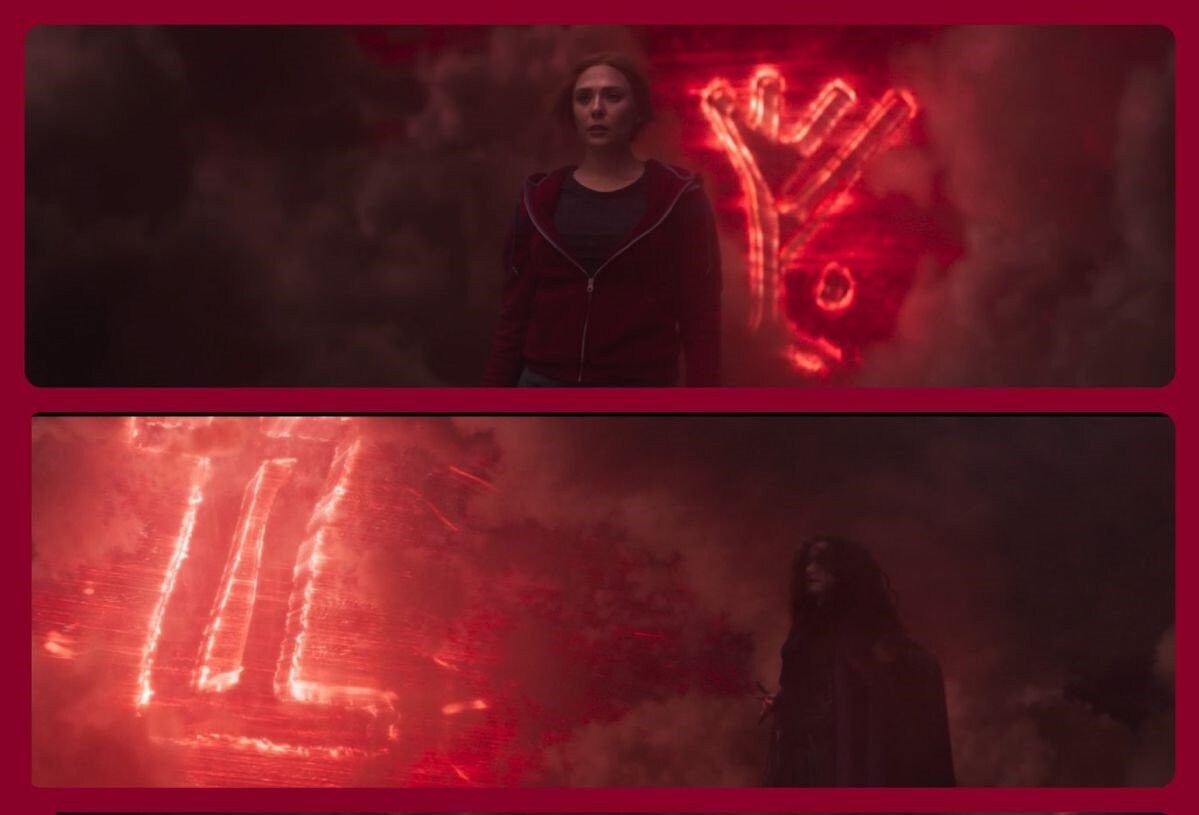 Scarlet Witch Inspired Protection Runes Raw Quartz Crystal - Etsy