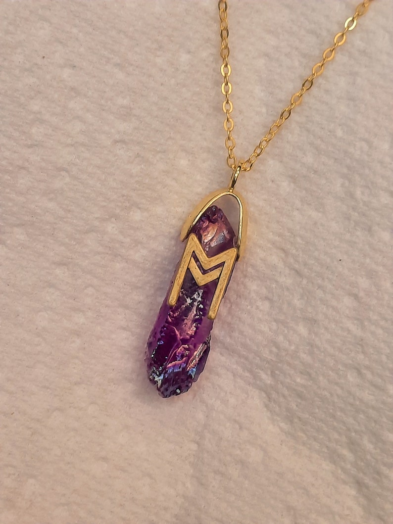 Scarlet Witch Inspired Protection Runes Raw Quartz Crystal - Etsy