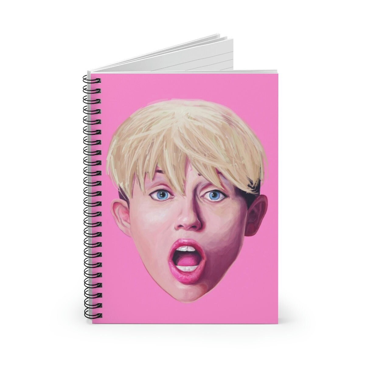 Miley Cyrus - Cartoon - Spiral Notebook - Etsy