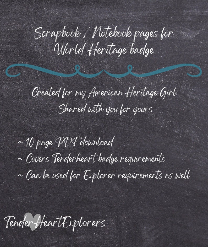 American Heritage Girls, AHG, World Heritage Badge DIGITAL DOWNLOAD - Etsy