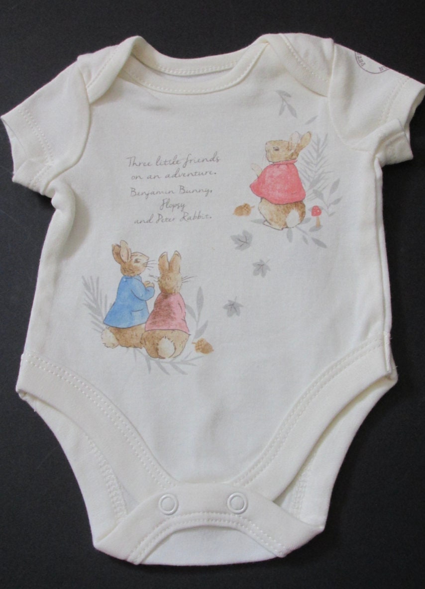 Peter Rabbit Sleepsuit Boys Girls 4 Piece Starter Set Beatrix - Etsy