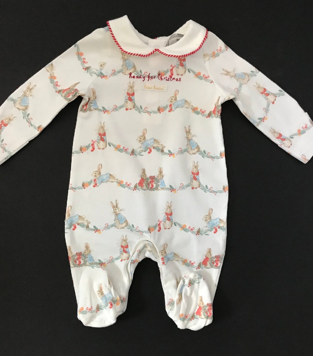 Peter Rabbit and Friends Special Christmas Boys Girls Sleepsuit Beatrix ...