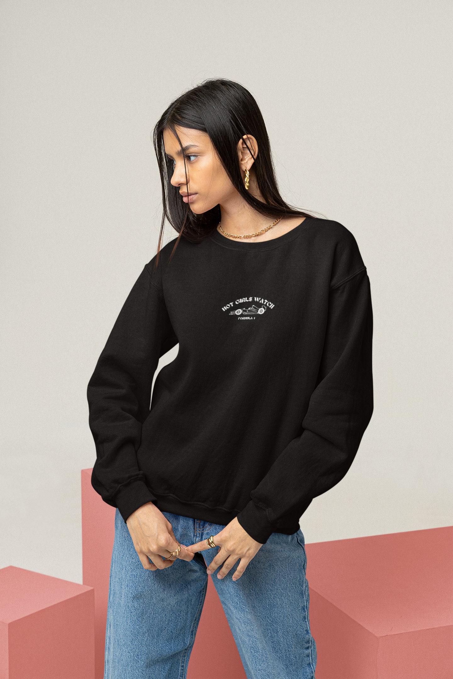 Hot Girls Watch F1 Sweatshirt, F1 Sweater Aesthetic, Formula One Merch ...