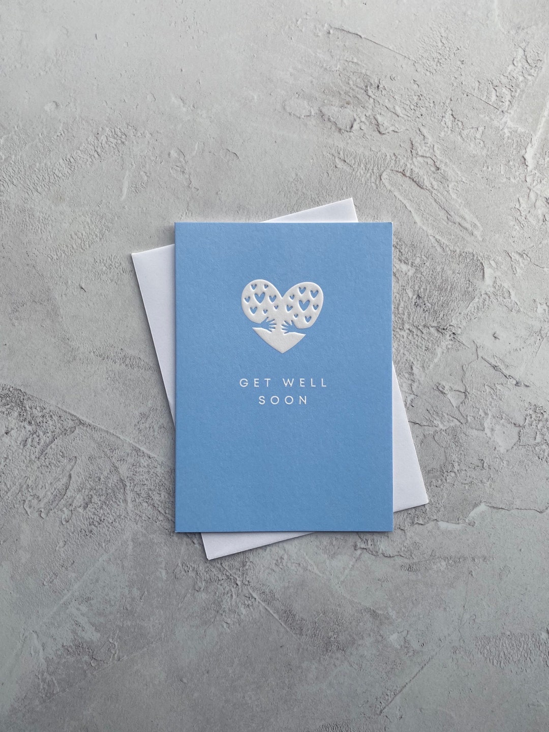 Get Well Soon Hug Greeting Card - Etsy