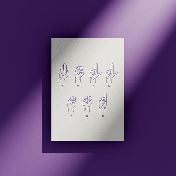 Sign Language Birthday Card - Etsy