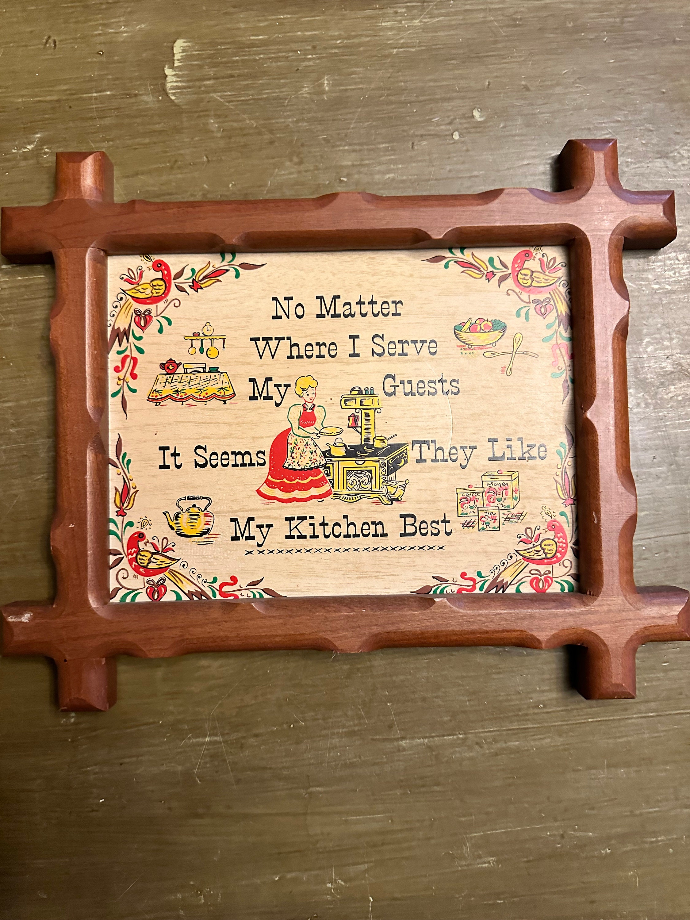 Vintage Kitchen Signs - Etsy