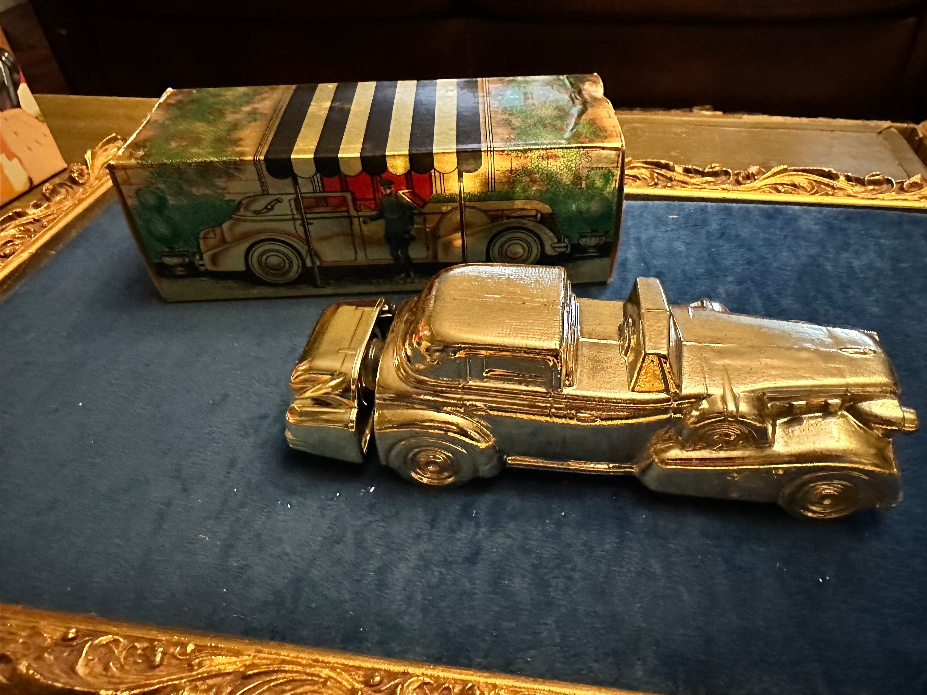 Vintage Avon Gold Cadillac Bottle - Etsy