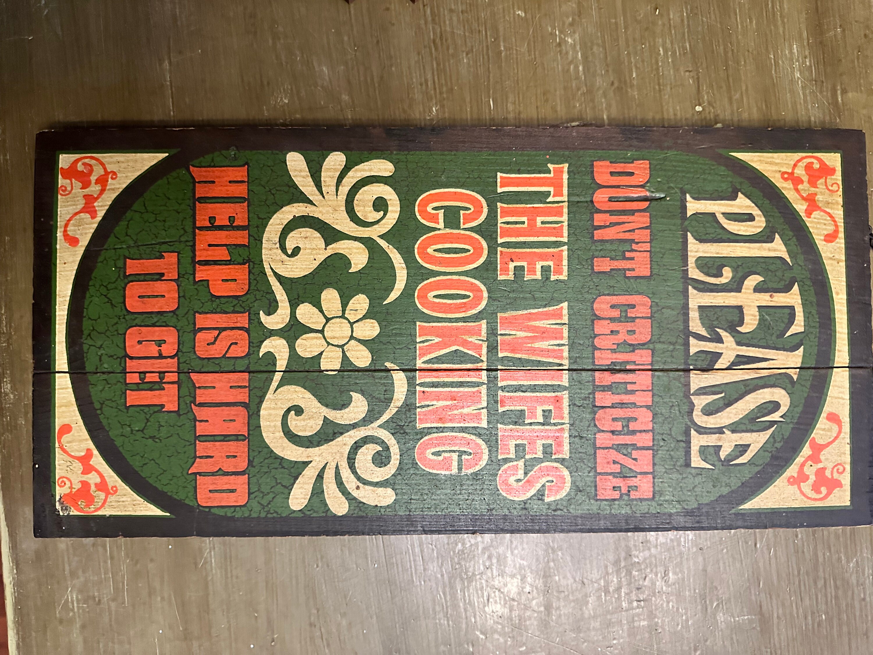 Vintage Kitchen Signs - Etsy