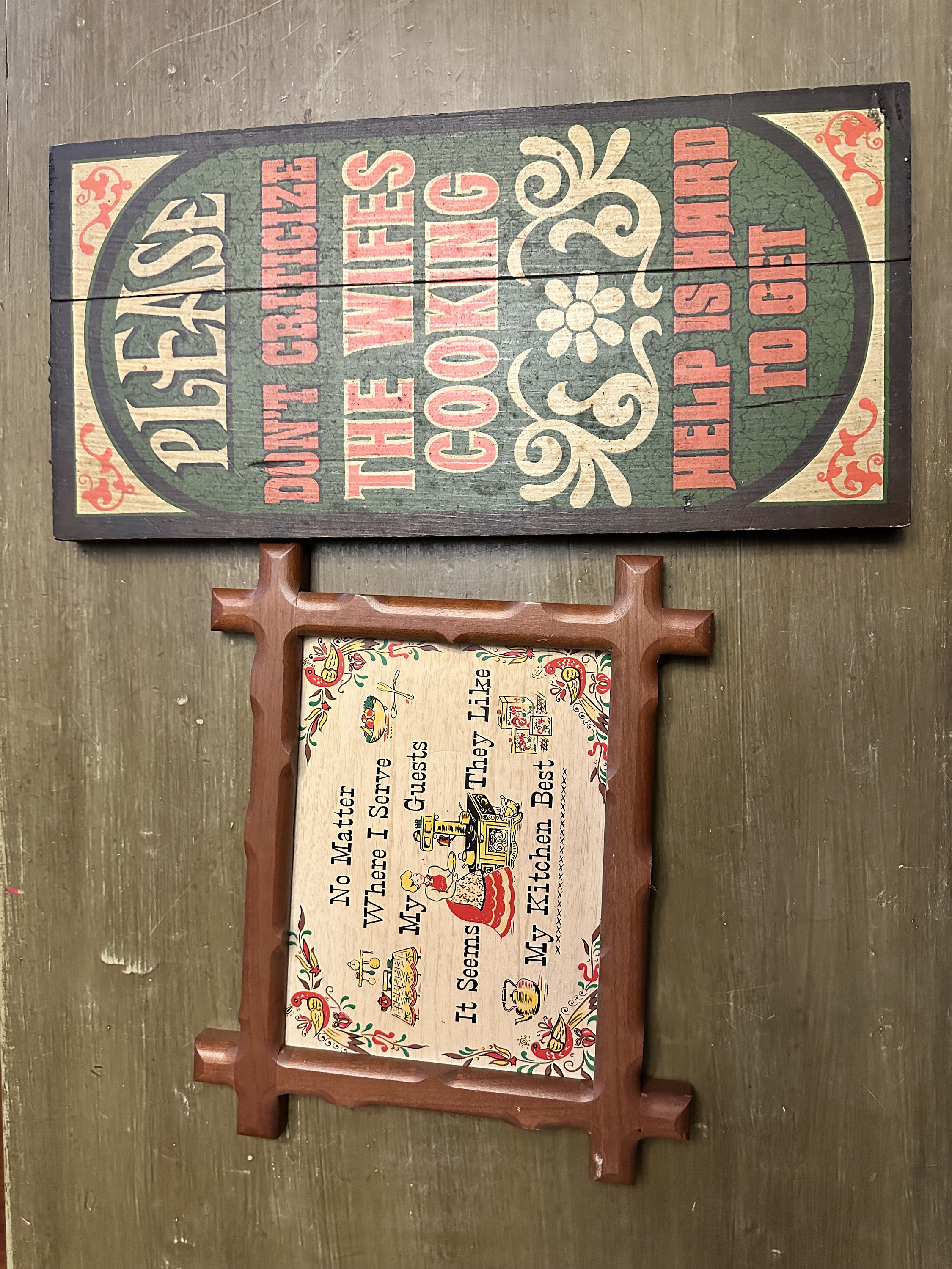 Vintage Kitchen Signs - Etsy