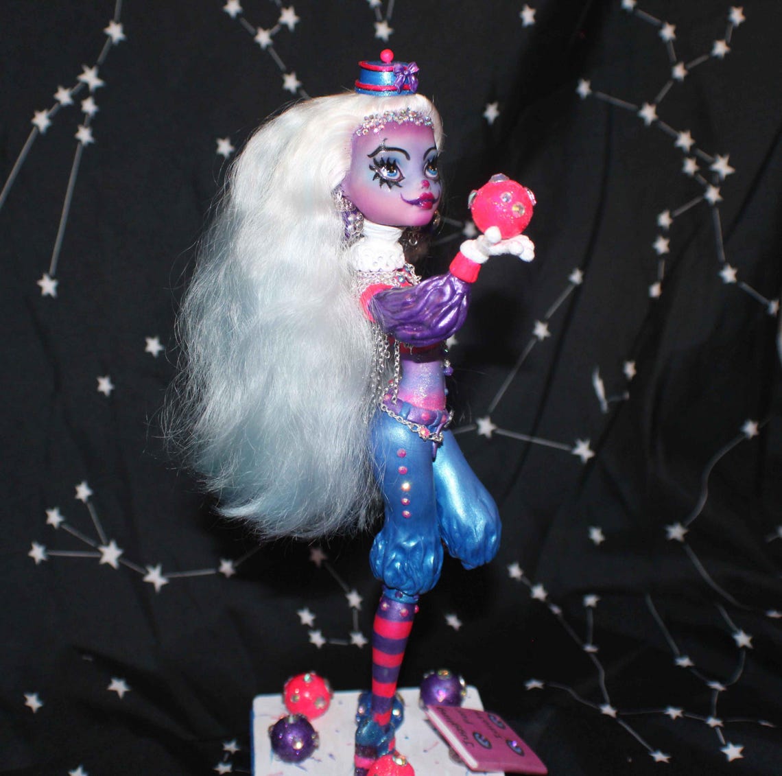Juggles the Clown - Figurine, Doll Repaint - Etsy